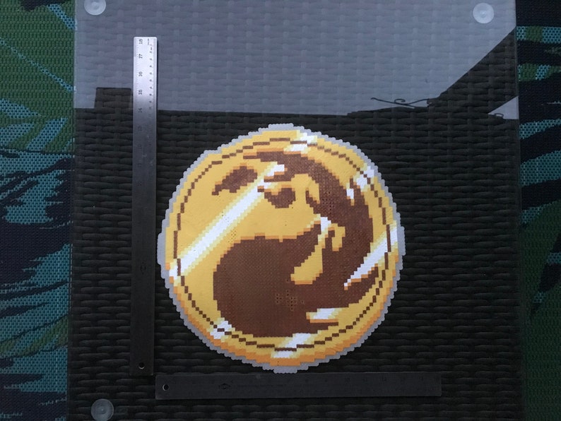 GOLDEN MANA SYMBOLS - Magic the Gathering Perler Symbols - Etsy