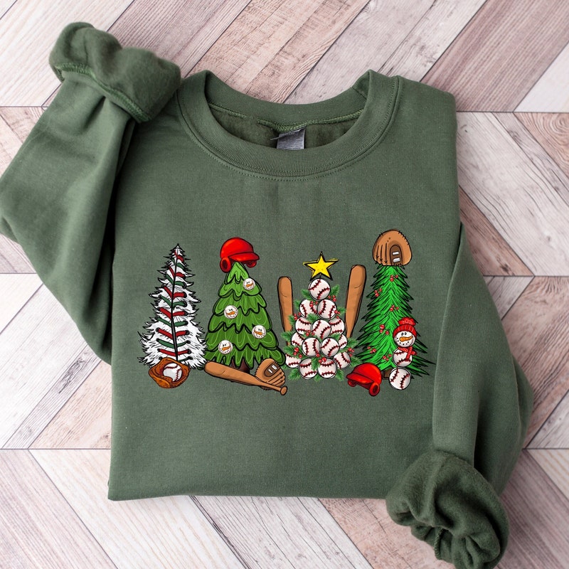 Baseball Christmas Svg - Etsy