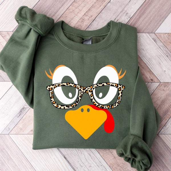 Turkey Face Shirt - Etsy