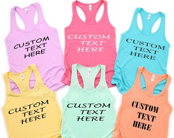 Custom Tank Top - Etsy