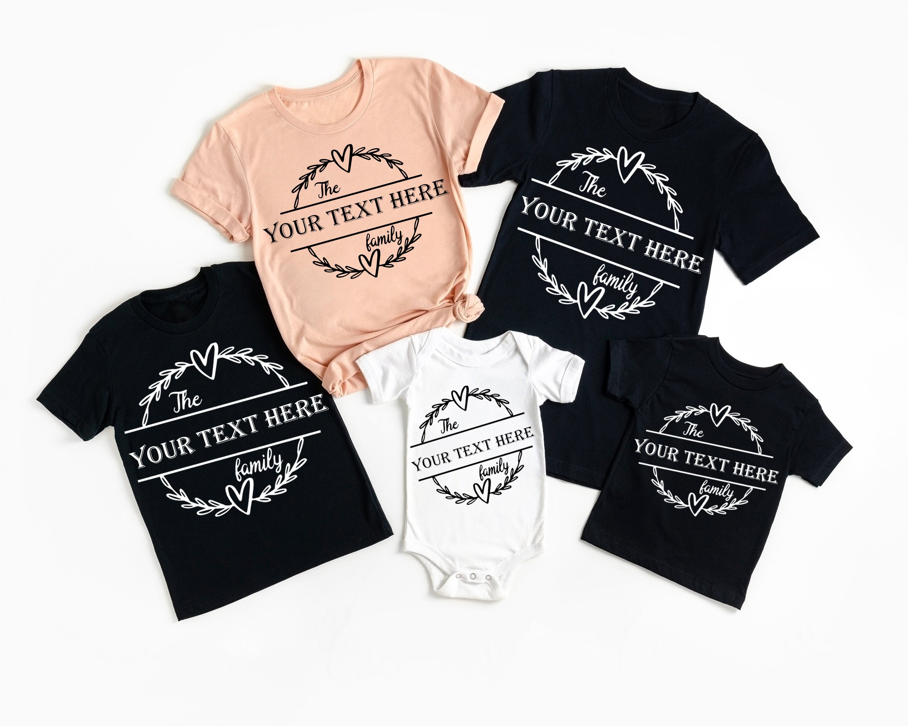 Custom Family Shirt Custom Family Matching Shirt Family - Etsy