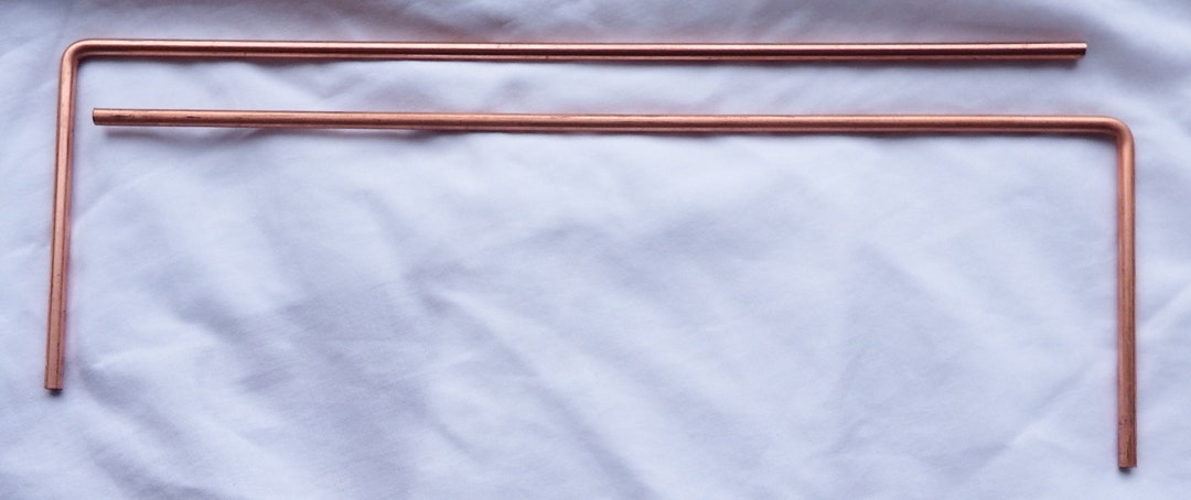 Solid Copper Dowsing or Divining Wand or Rod. WORLD WIDE AVAILABILITY ...