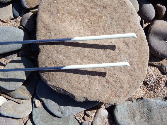 White Tipped Ghost Hunting Dowsing or Divining Rods Spook | Etsy