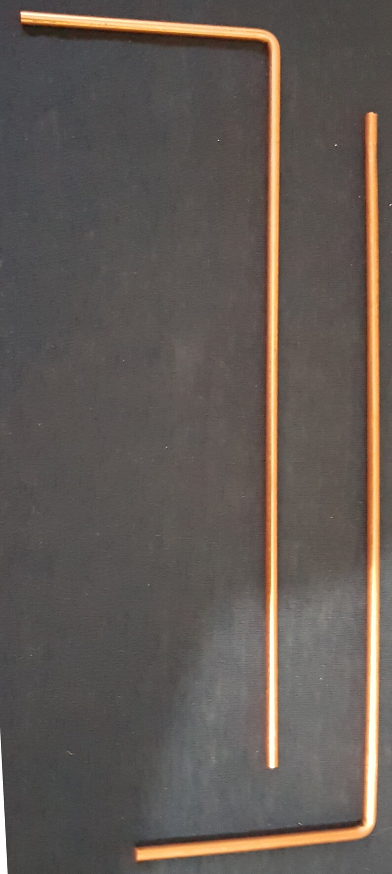 Solid Copper Dowsing or Divining Wand or Rod. WORLD WIDE AVAILABILITY ...