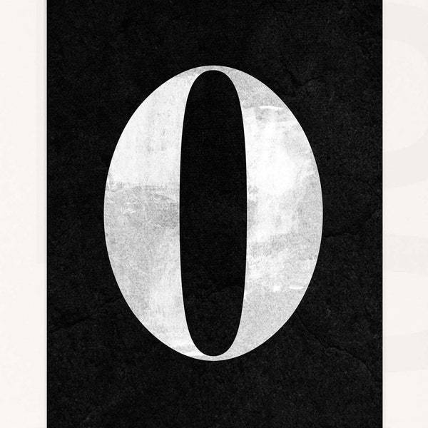 Number Poster - Etsy