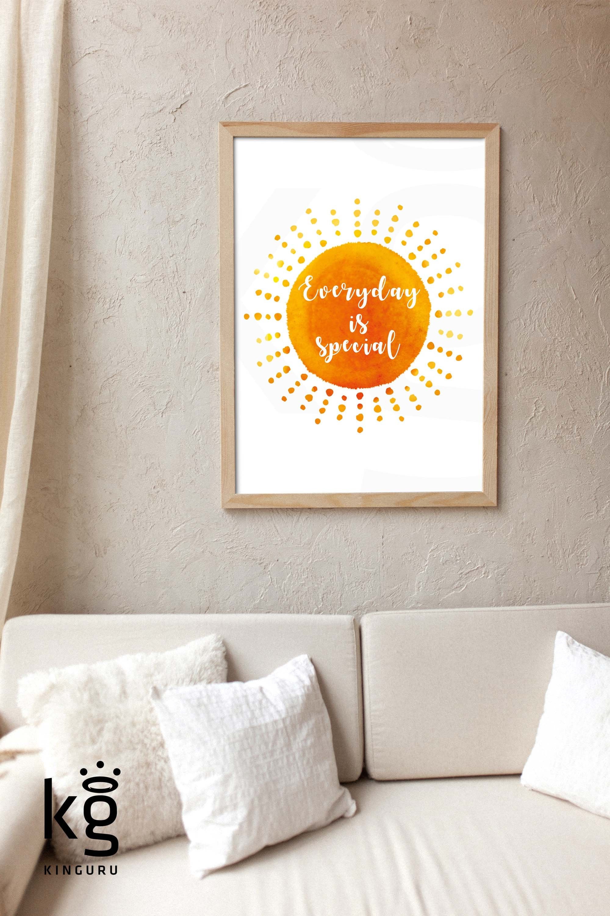 Inspirational Print. Everyday is Special. Motivational Wall Decor ...