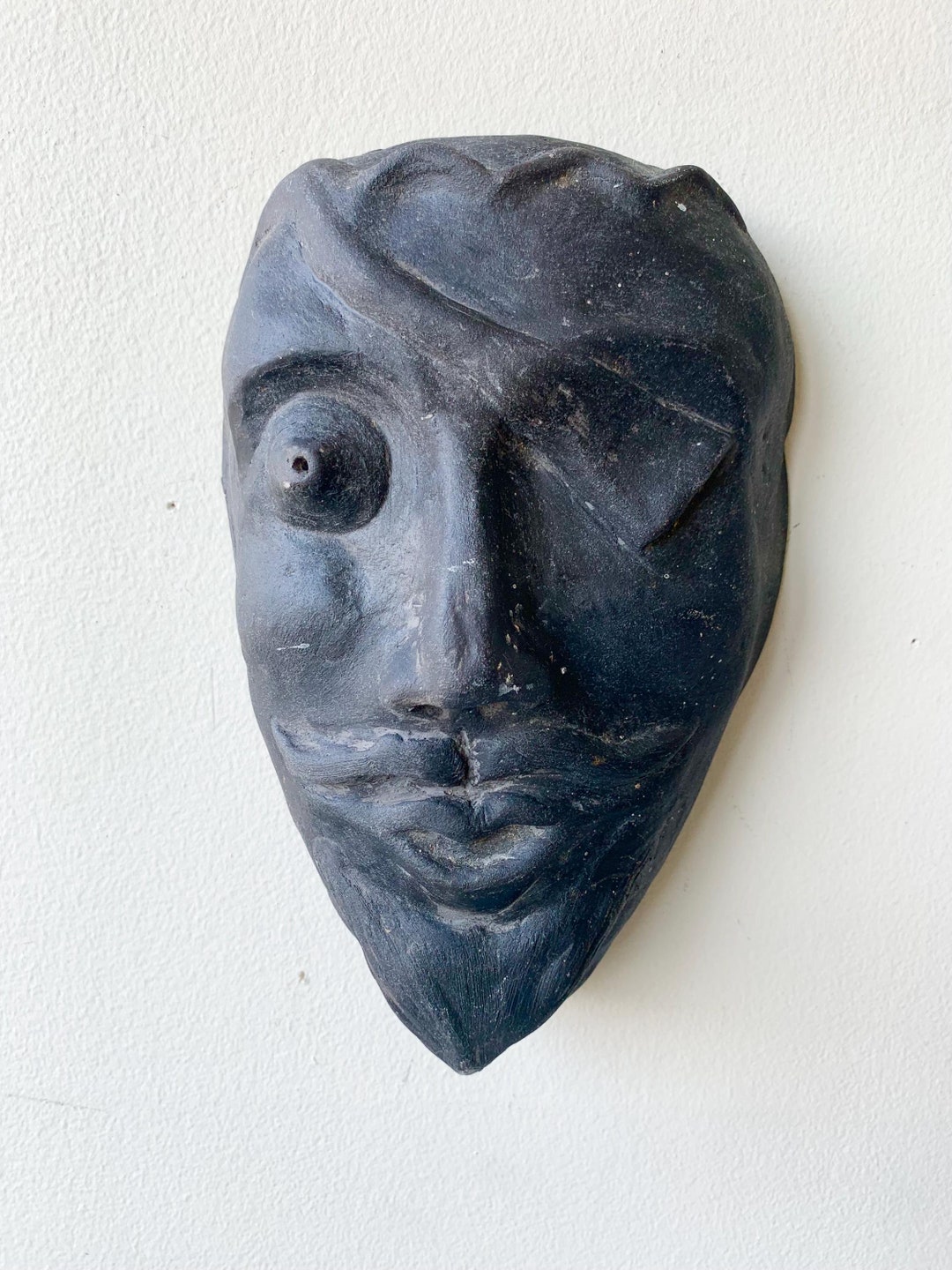 Vintage Pottery Face Mask. - Etsy
