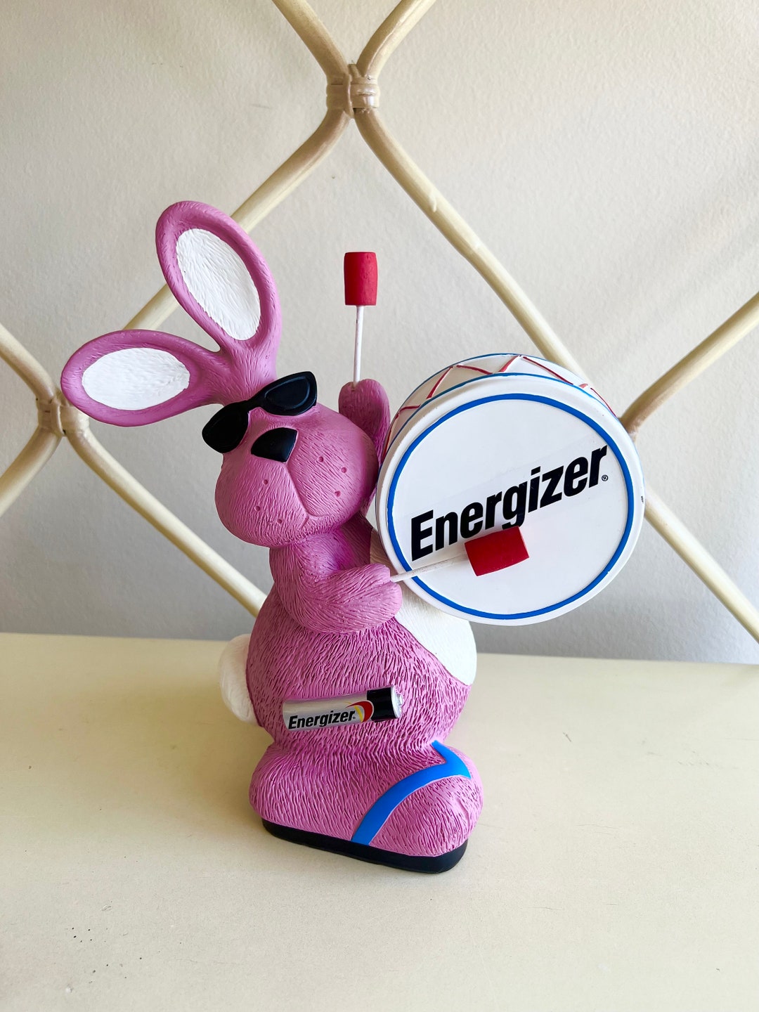 Energizer Bunny Coin Bank. Pink Coin Bank. Pink Decor. Gift for Bestie ...