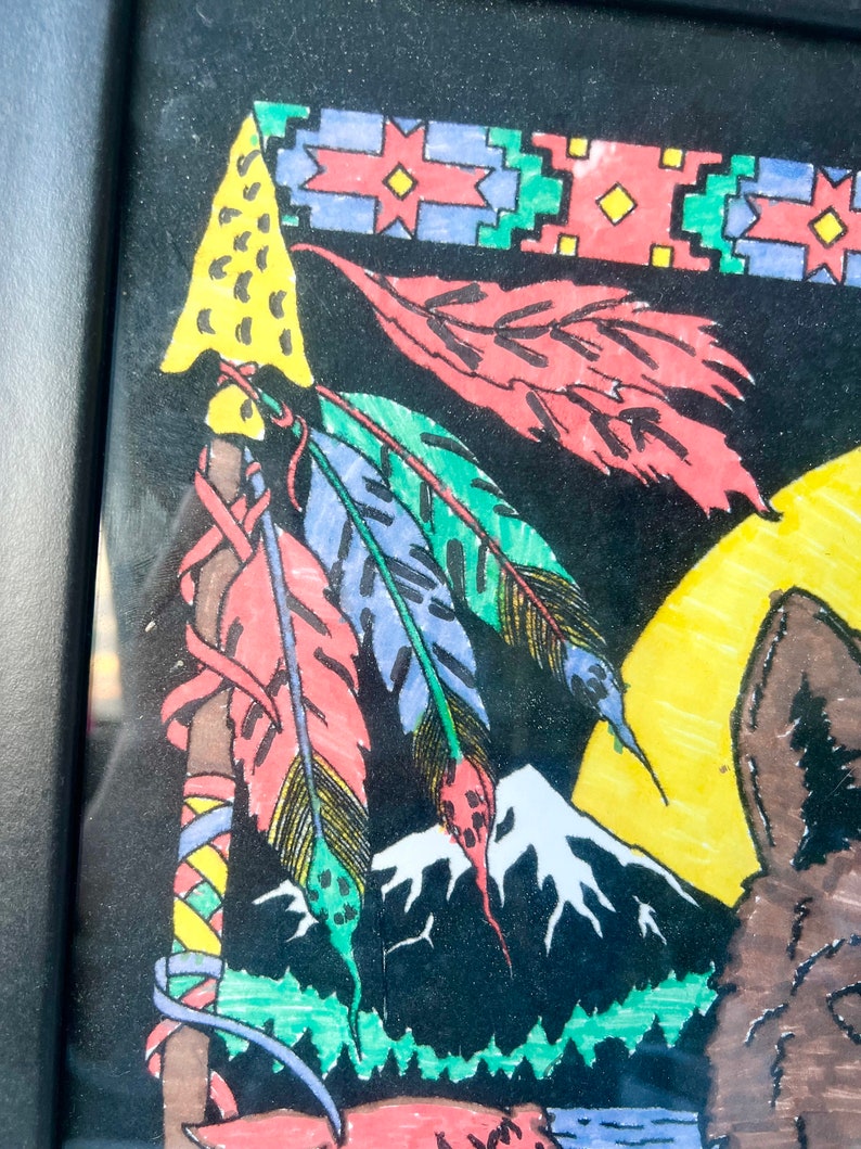 Wildlife 1997 Fuzzy Framed 16x20 Poster Western Graphics - Etsy