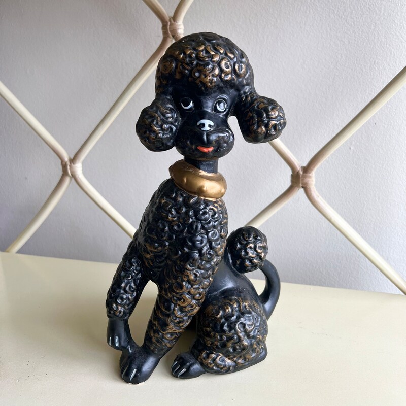 Ceramic Poodle - Etsy