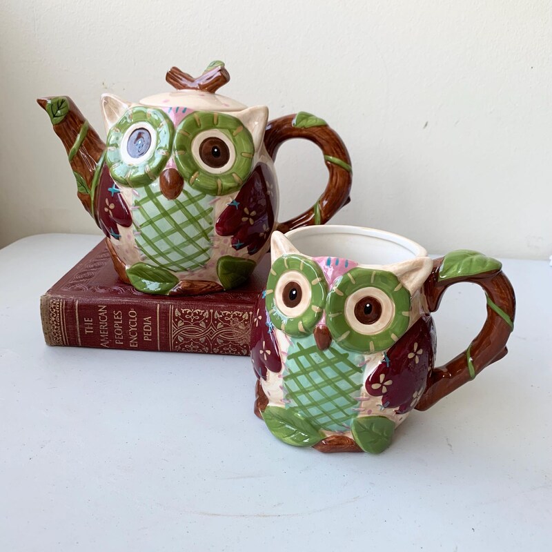 Owl Teapot - Etsy