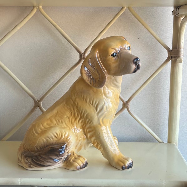 Life Size Golden Retriever Statue - Etsy