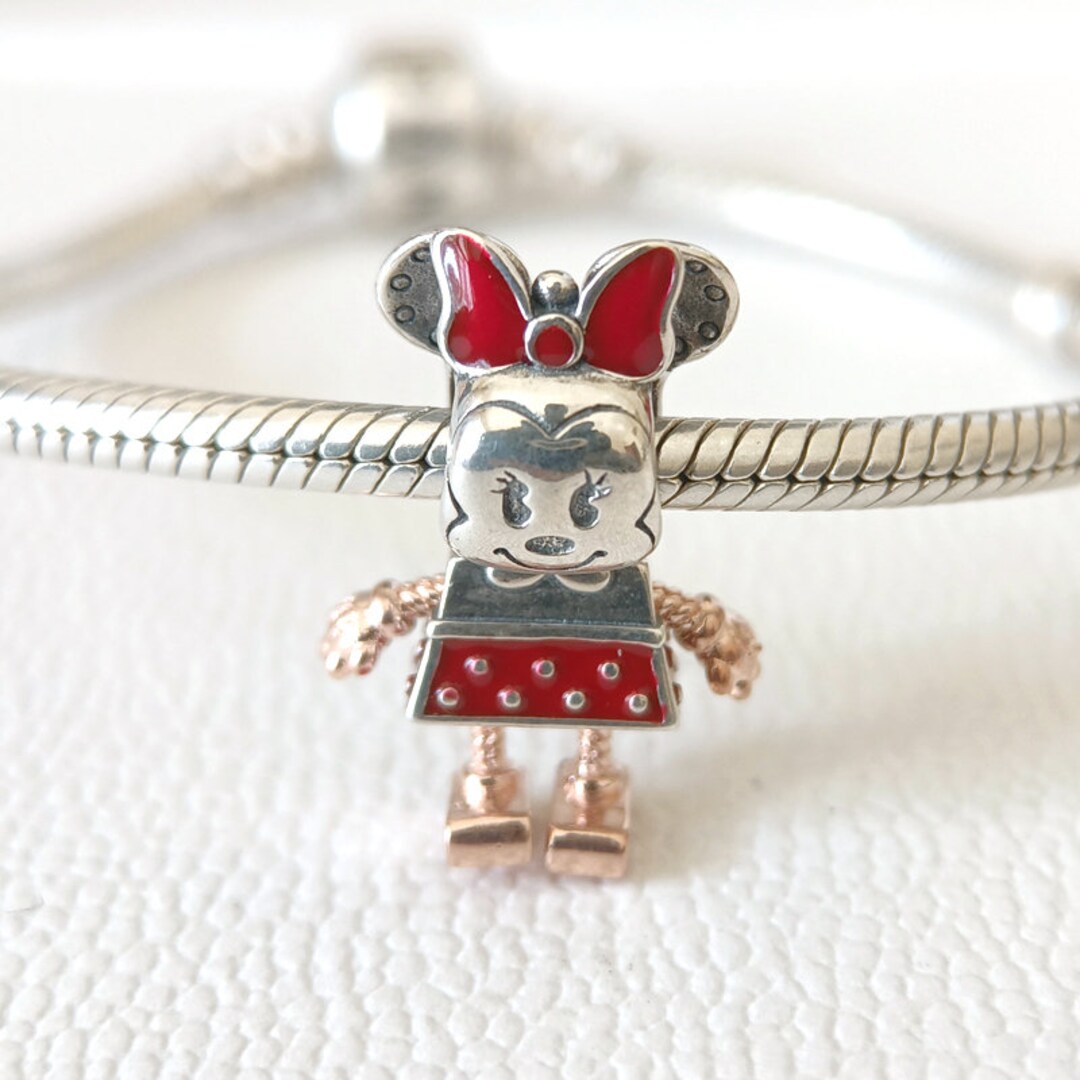 Disney Minnie Robot Charm/charms for Bracelet/gift for Her/jewelry for ...