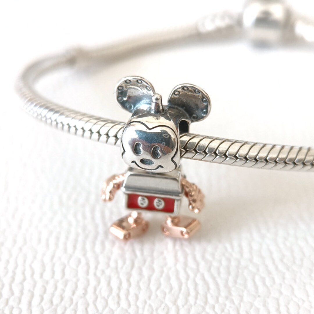 Disney Mickey Robot Charm/charms for Bracelet/gift for Her/jewelry for ...