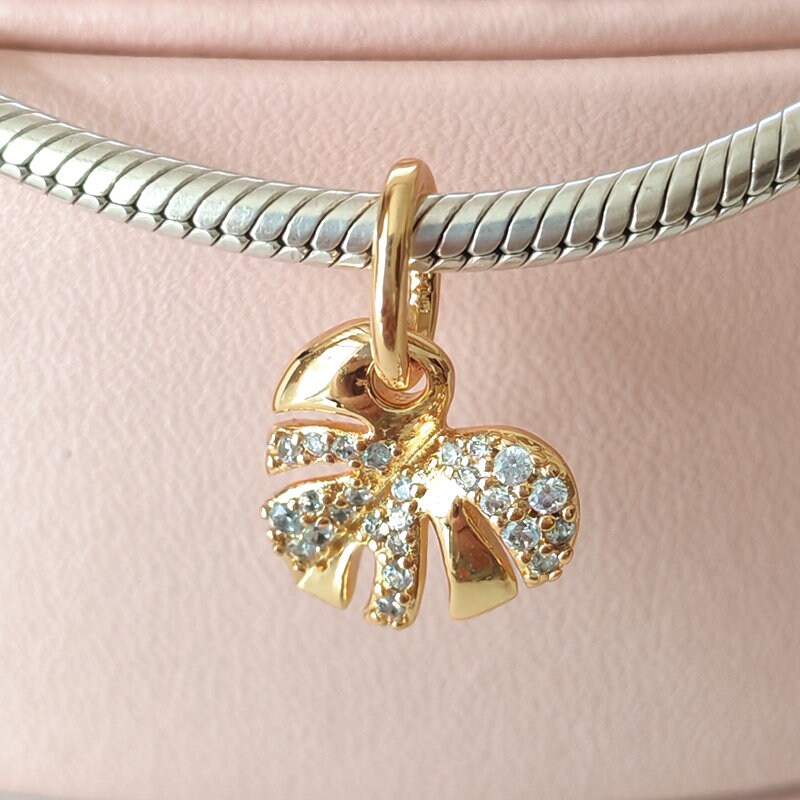 Monstera Necklace - Etsy