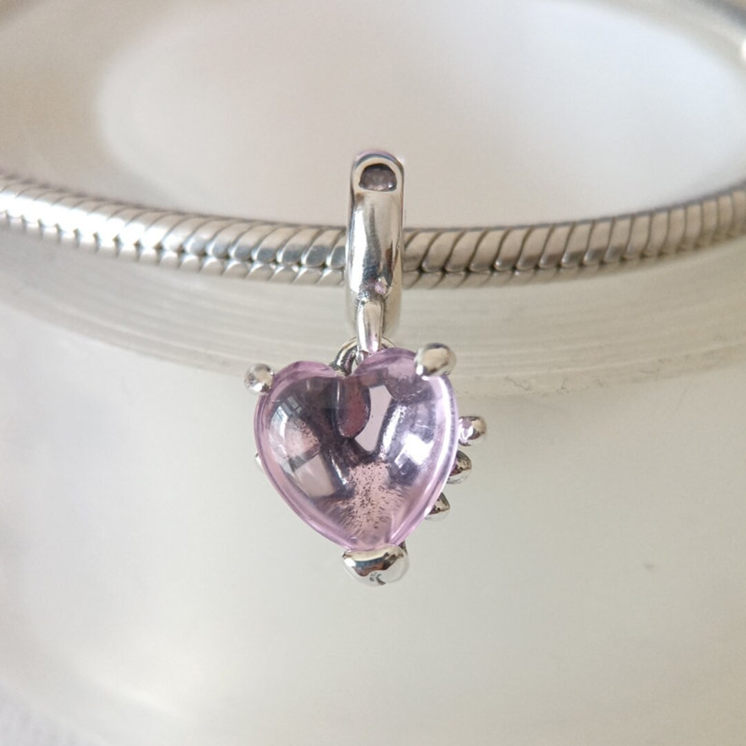 Pink Family Tree Heart Dangle Charm for Pandora Bracelet/gift for Her ...