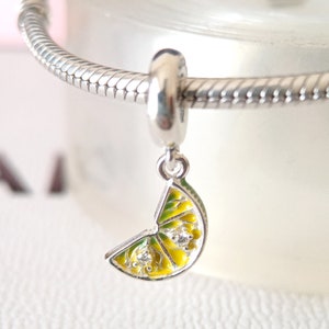 Lemon charm pandora Etsy Mexico