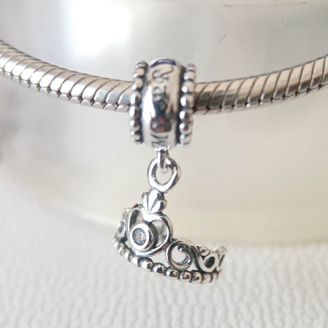 Princess Crown Dangle Charm/charms for Pandora Bracelet/gift for Her ...