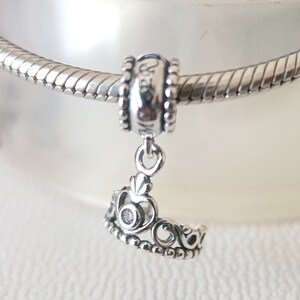 Princess Crown Dangle Charm/charms for Pandora Bracelet/gift for Her ...