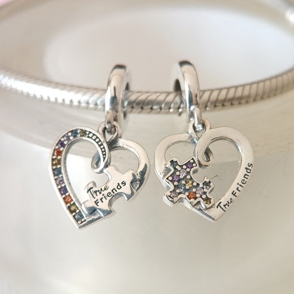 Pandora Puzzle Piece Hearts - Etsy
