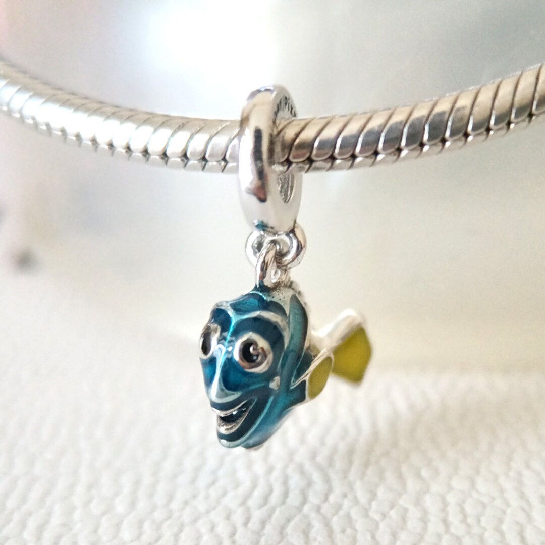 Disney Pixar Dory Dangle Charm for European Charm Bracelet/necklace ...