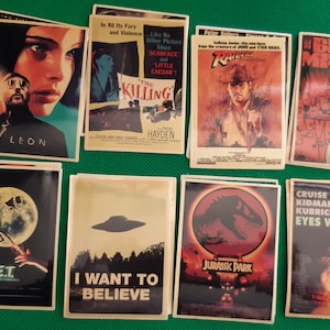 Classic Old Cinema Posters, Retro Style Stickers, Yellowing Poster ...