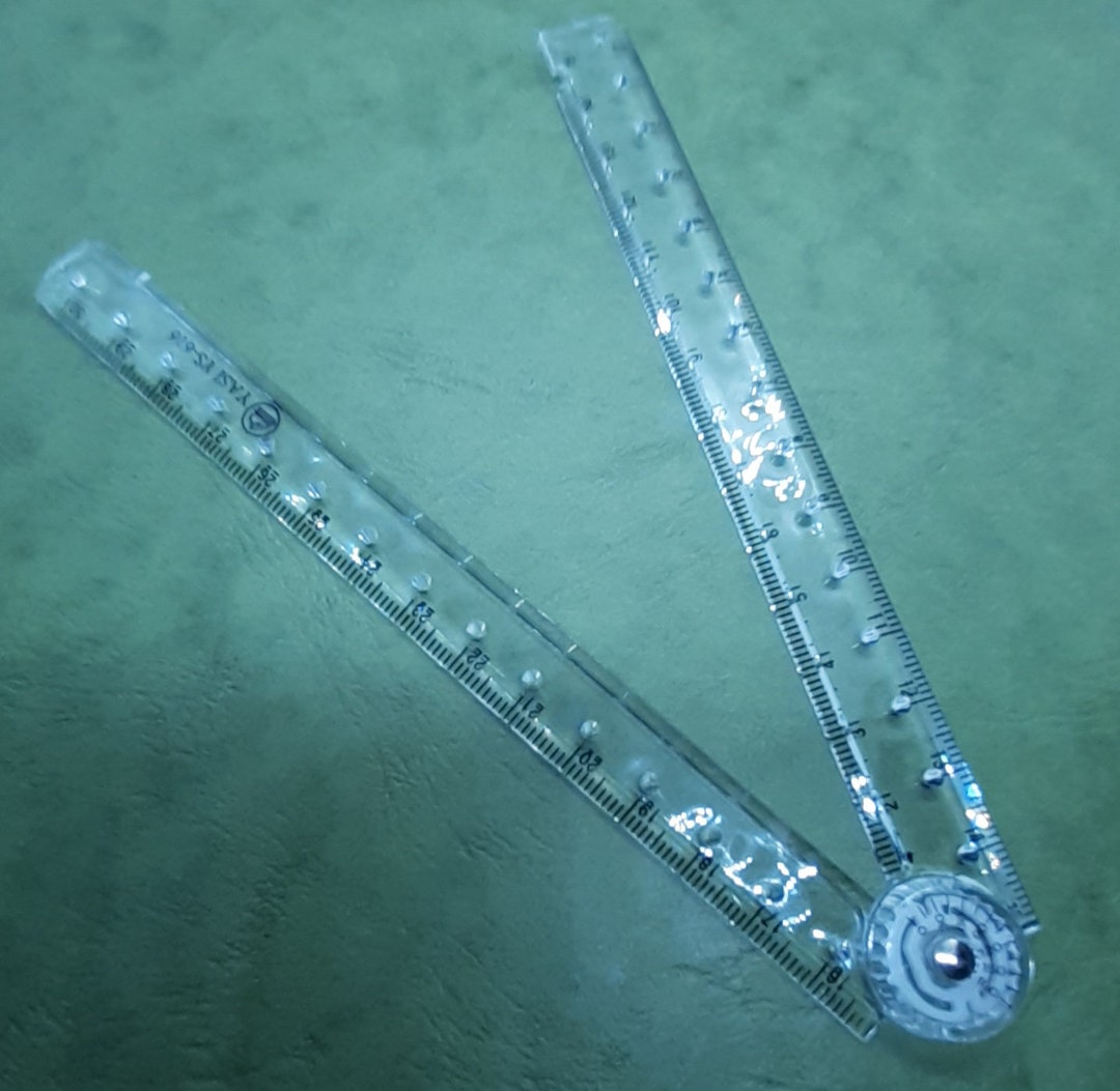 Folding Straight Rulers 30cm, Acrylic, 1 Piece - Etsy