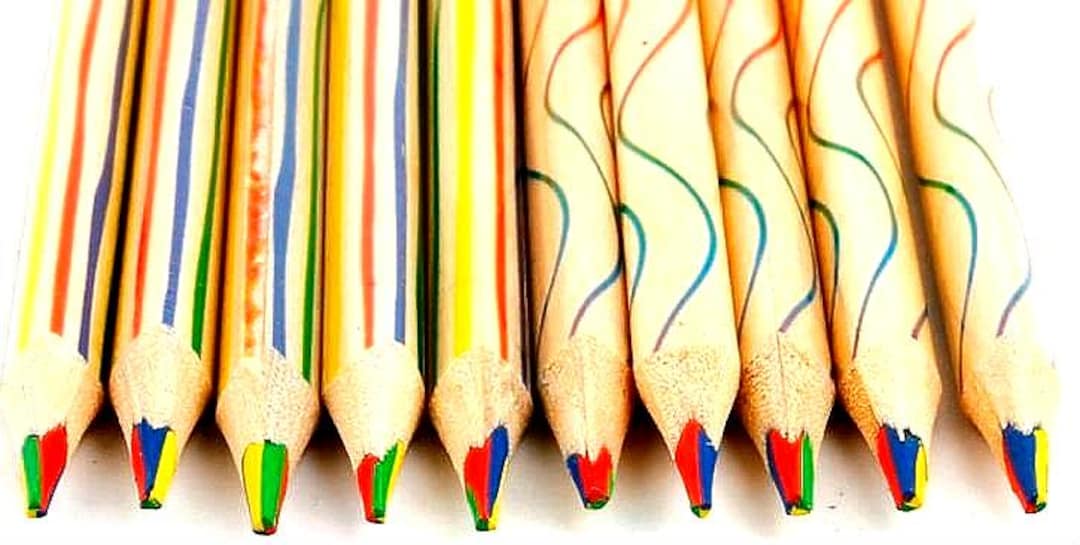 Rainbow Wooden Colored Pencils: Graffiti Drawing Set (2 Pieces) - Etsy ...