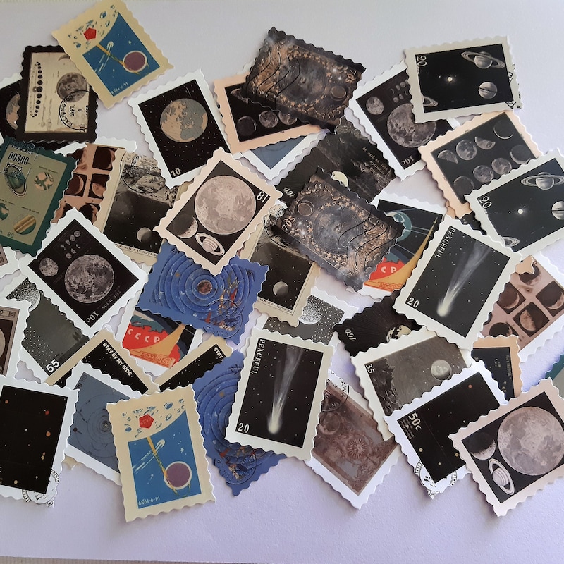 Stamp Stickers - Etsy