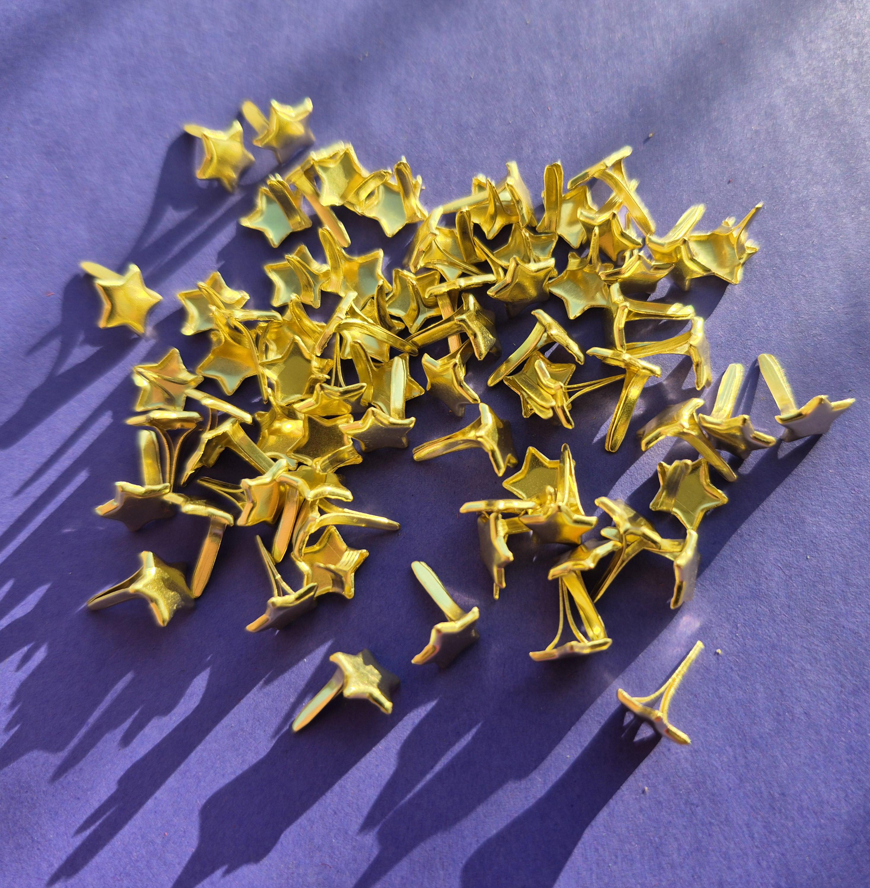 Gold Paper Fasteners 500pcs 500pcs Gold Split Pins - 16mm Paper ...