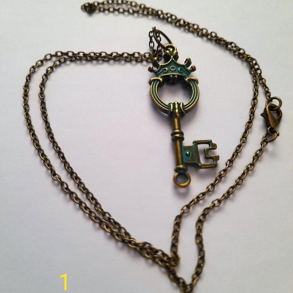 Skeleton Key Chain - Etsy