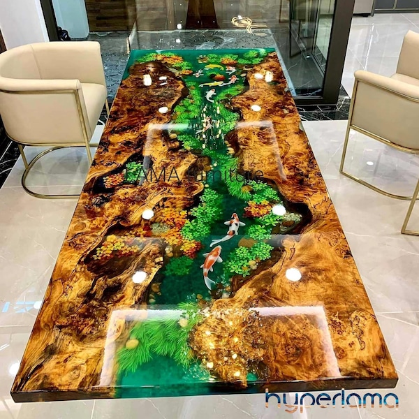 Resin Table Top - Etsy