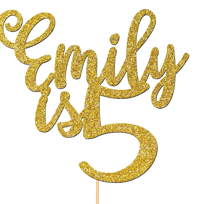 Birthday Cake Topper - Etsy