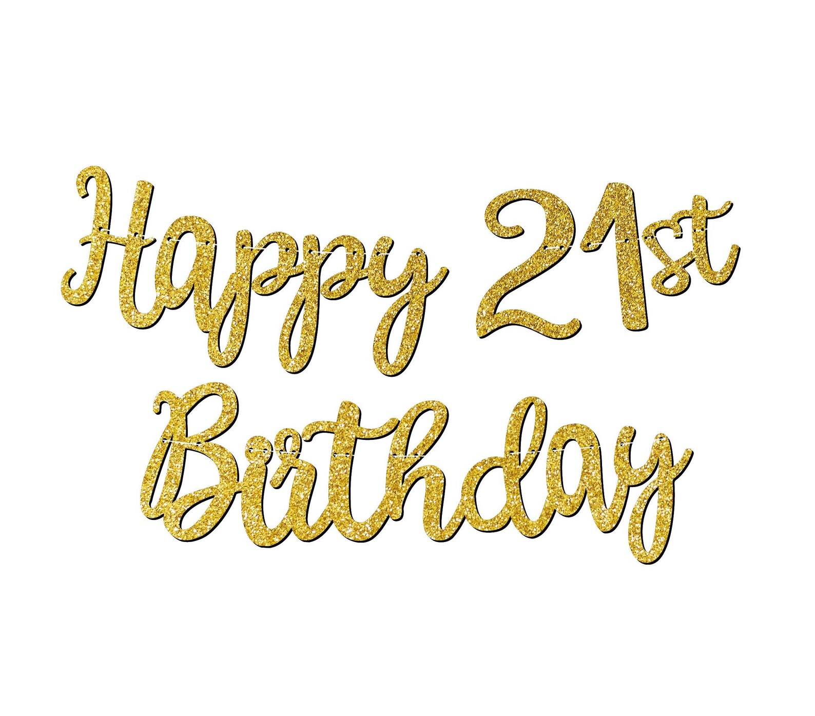 Personalised Custom 21st Birthday Banner Party Decorations ANY Etsy