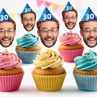 Birthday Cake Topper - Etsy