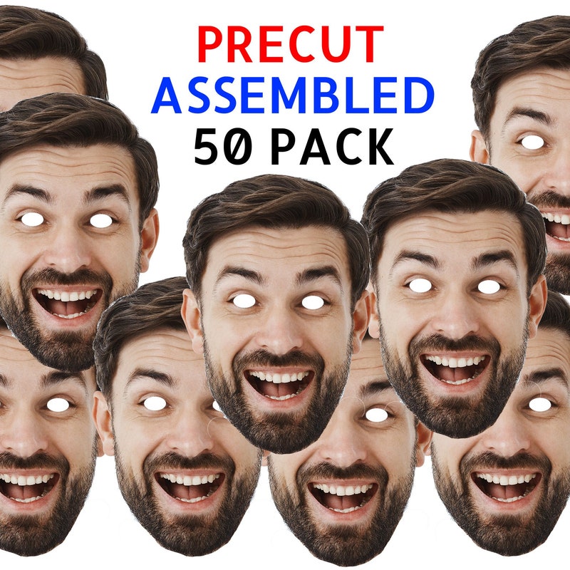 Funny Face Masks - Etsy