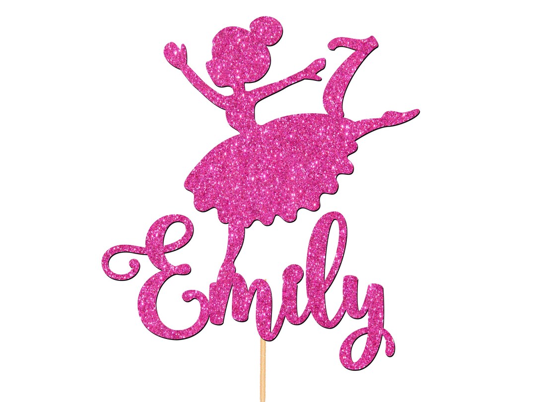 Custom 7th Birthday Cake Topper Personalised Name Cake Decorations for ...
