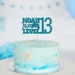 Custom 13th Birthday Cake Topper Personalised Name Cake Decorations for ...