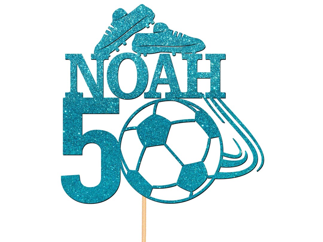 Custom 5th Birthday Cake Topper Personalised Name Cake Decorations for ...