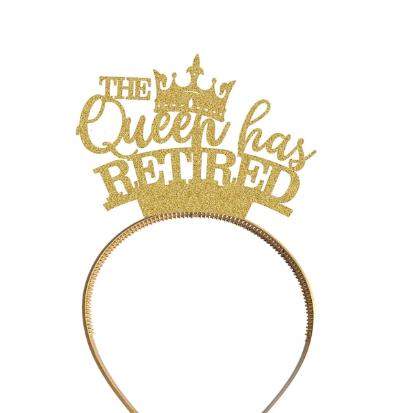 Retirement Crowns for Women - Etsy