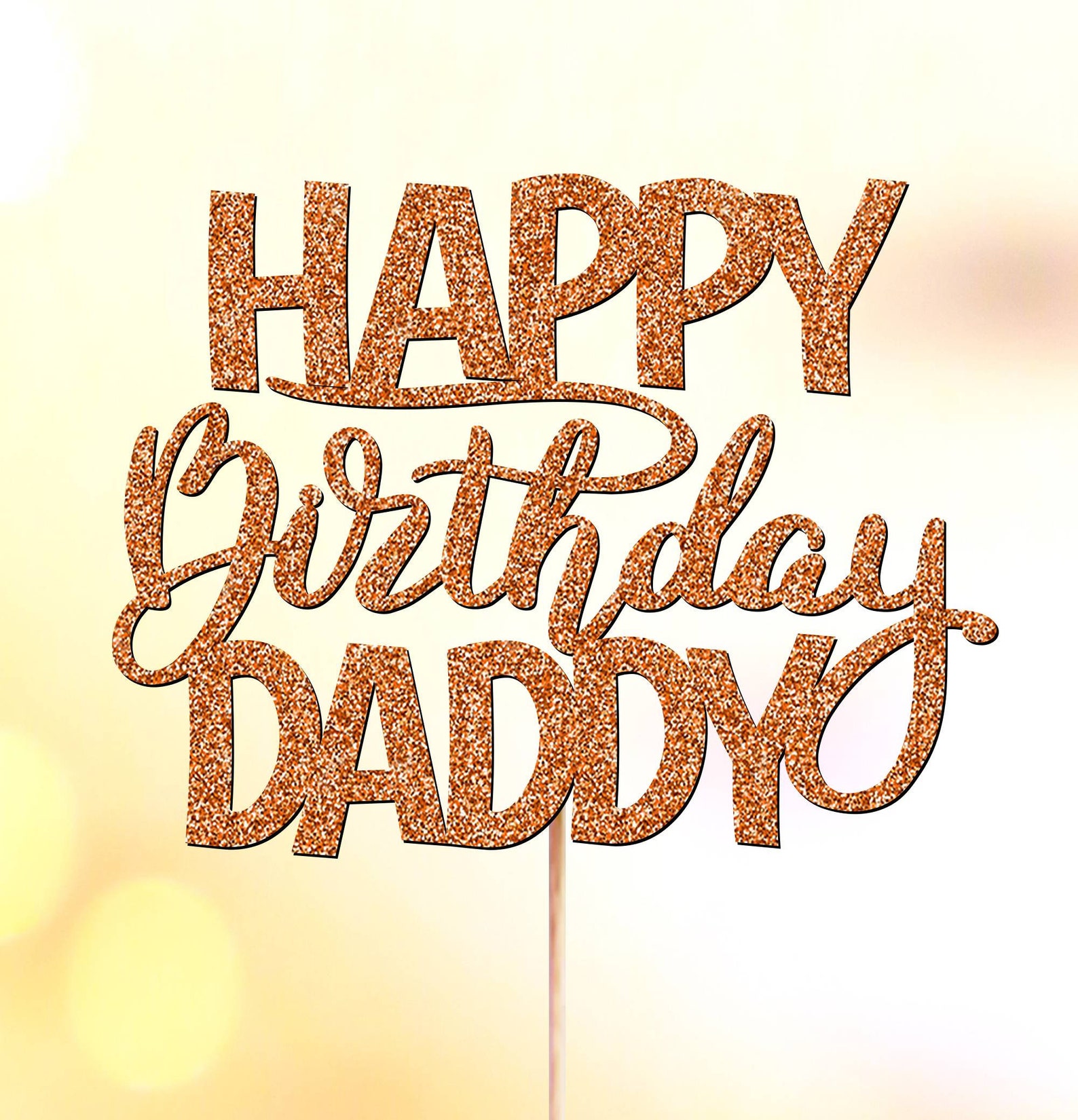 Personalised Custom Birthday Cake Topper Party Decorations ANY | Etsy