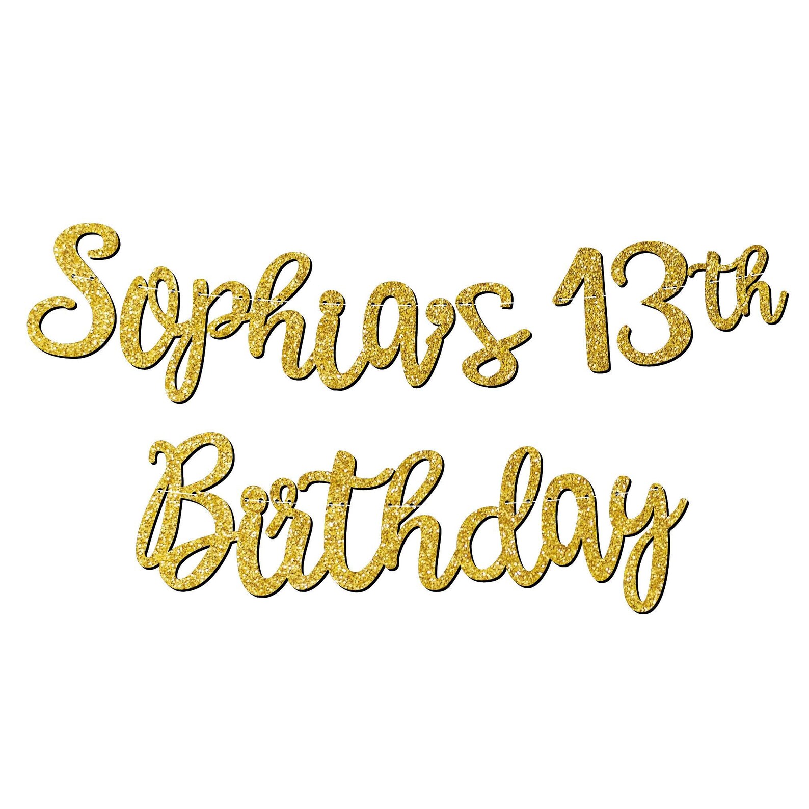 Personalised Custom 13th Birthday Banner Party Decorations ANY Etsy personalised-custom-13th-birthday-banner-party-decorations-any-etsy