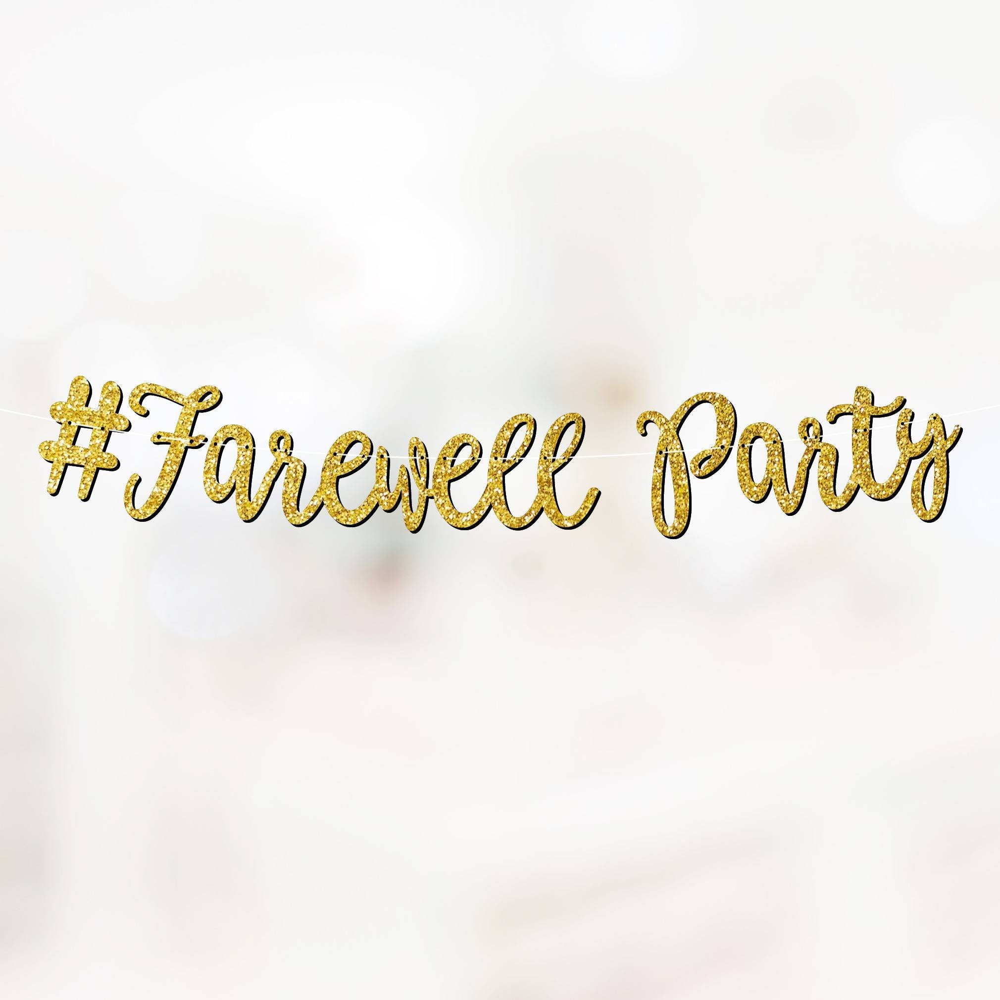 Personalised Custom Farewell Party Banner Party Decorations - Etsy.de