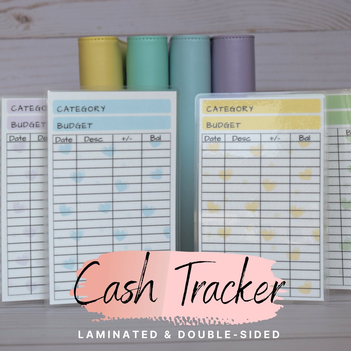 Cash Envelope Tracker, Sinking Funds, Cash Stuffing, Cash Envelopes ...