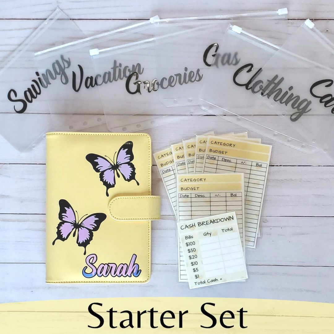 Budget Binder, Cash Envelope System, Cash Stuffing, A6 Binder, Cash ...