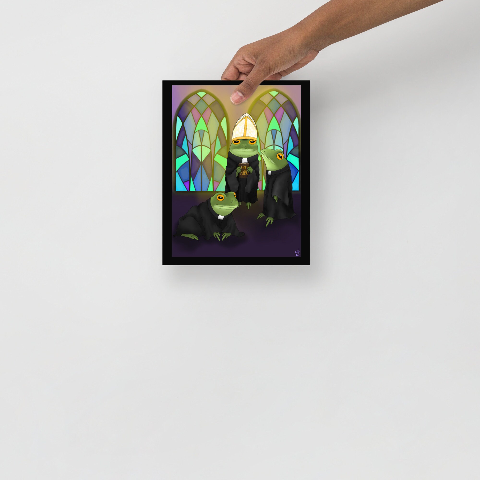 Frog Priests Poster - Etsy