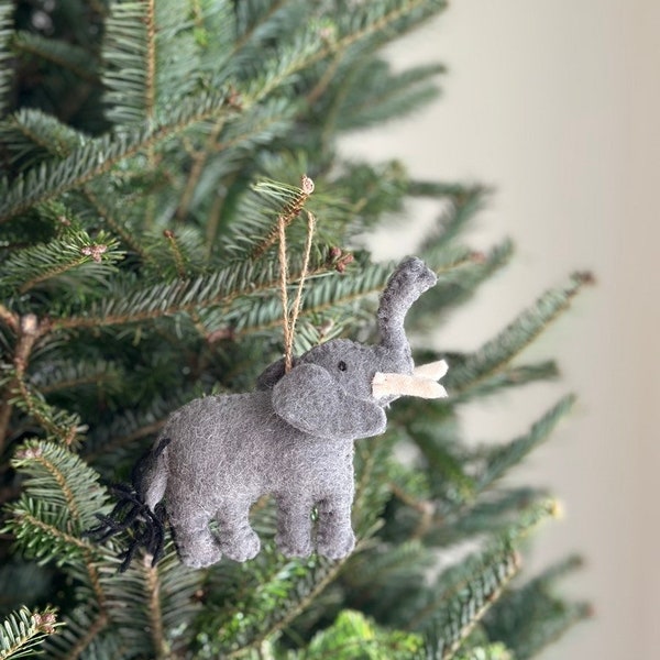 Elephant Ornament - Etsy