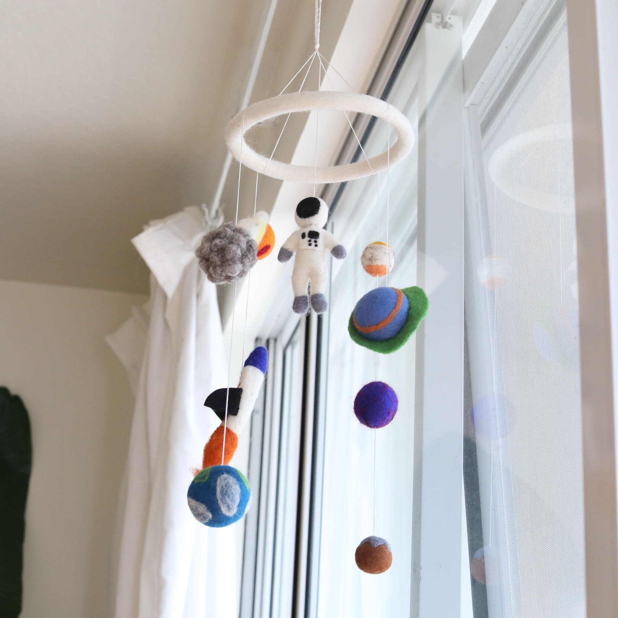 Space Mobile Astronaut Mobile Planet Mobile Solar System - Etsy Australia