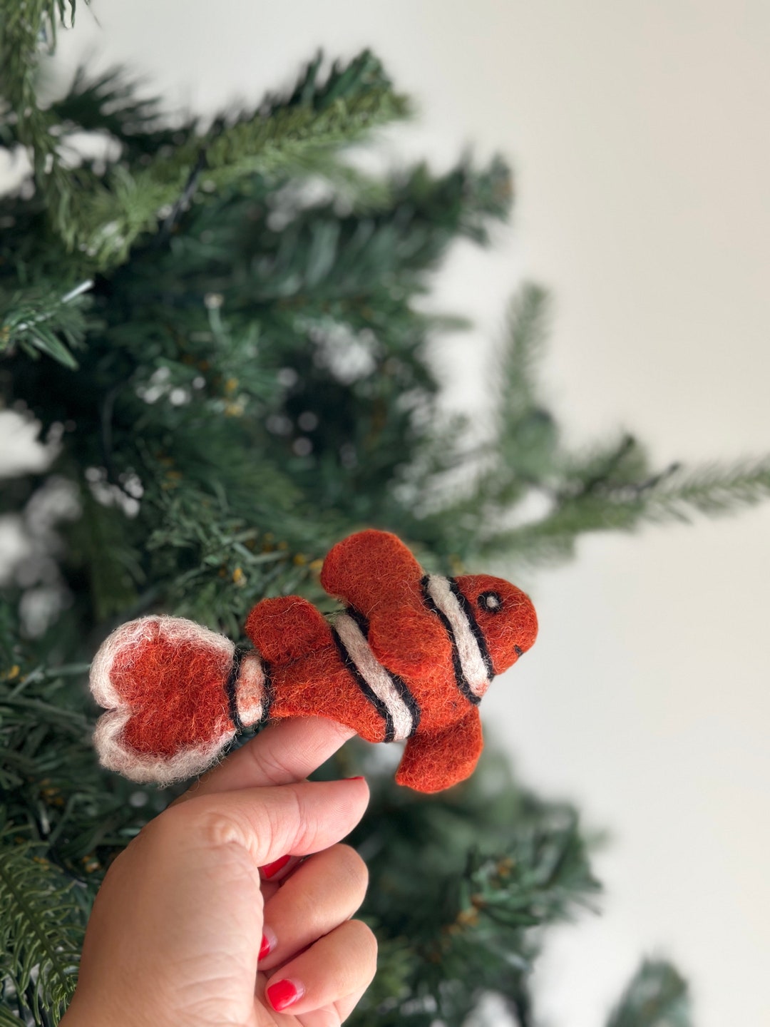 Clown Fish Finger Puppet Finding Nemo Fish Finger Puppet - Etsy