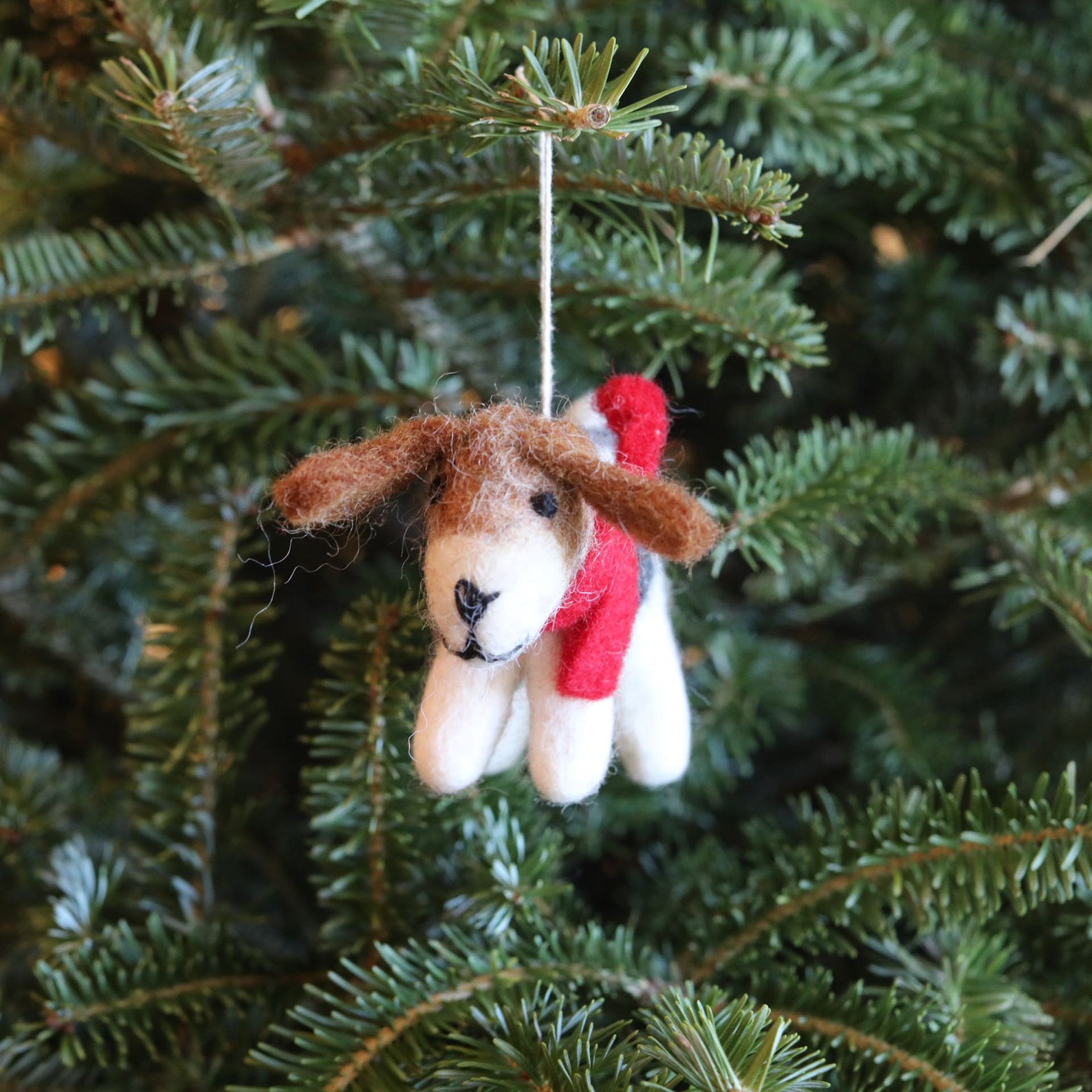 Felt Beagle Dog Christmas Ornaments Felt Jack Russell Terrier - Etsy